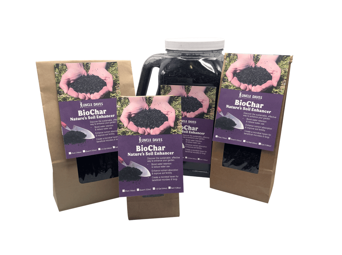 Uncle Dave's BioChar - Nature's Soil Enhancer – NaturesGoodGuys