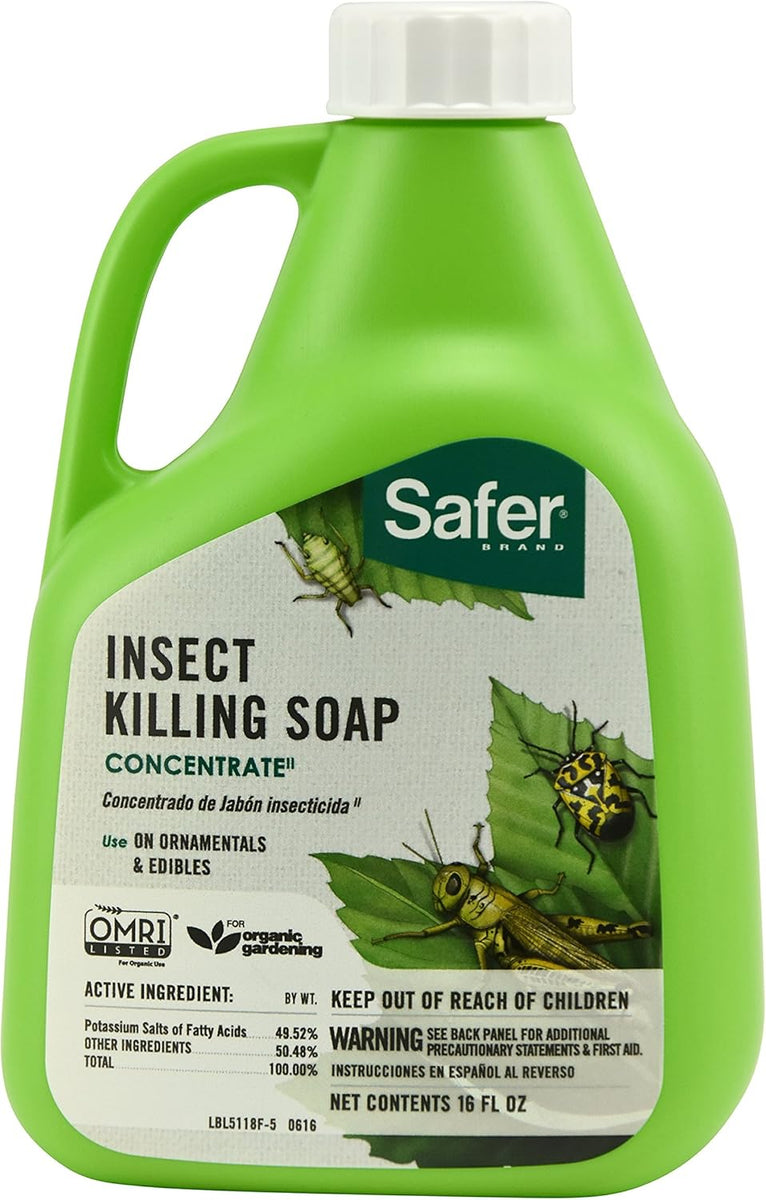 Safer Garden - Insect Soap Concentrate 16-fl oz – NaturesGoodGuys