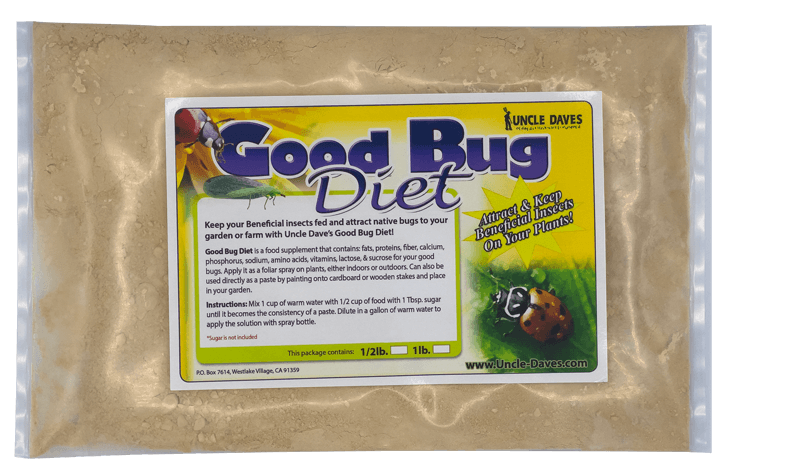 Good Bug Diet - Beneficial Bug Attractant – NaturesGoodGuys
